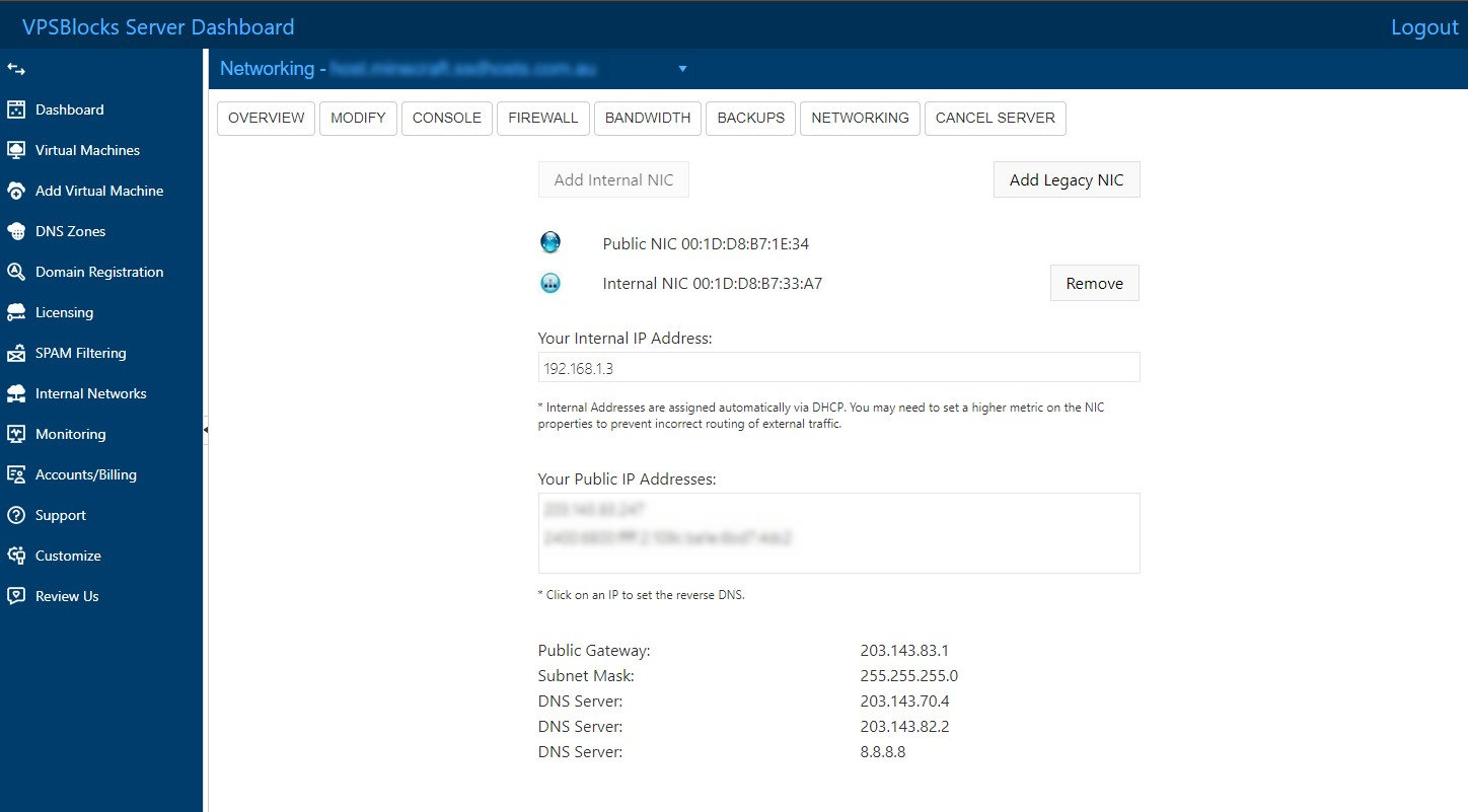 VPS Control Panel Features - Extensive & User-friendly VPS Control Panel Features - Extensive & User-friendly